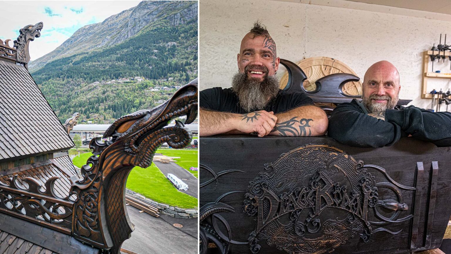 Lager treskjæring til Lothepus´ stavkirke med egen CNC-løsning - Smart ...